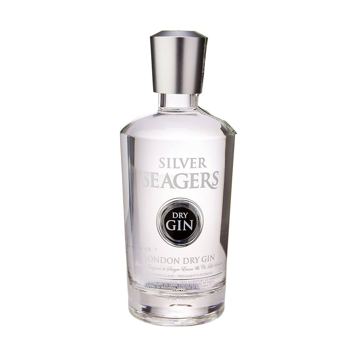 Gin Silver Seagers 750ml - Família Scopel Delivery