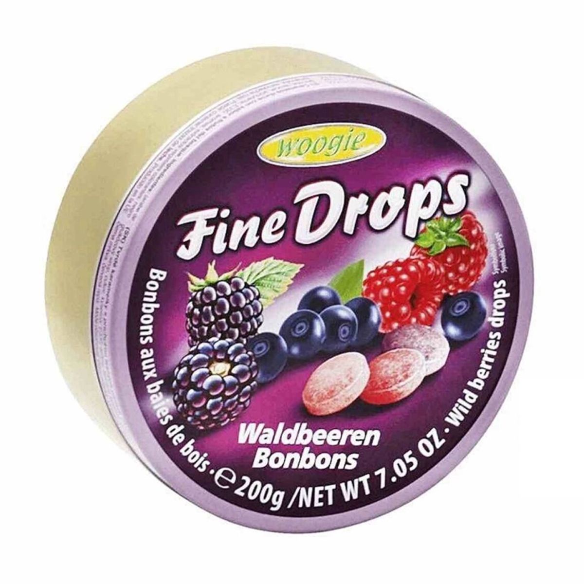 Bala de Frutas Silvestres Fine Drops 200g - Família Scopel Delivery