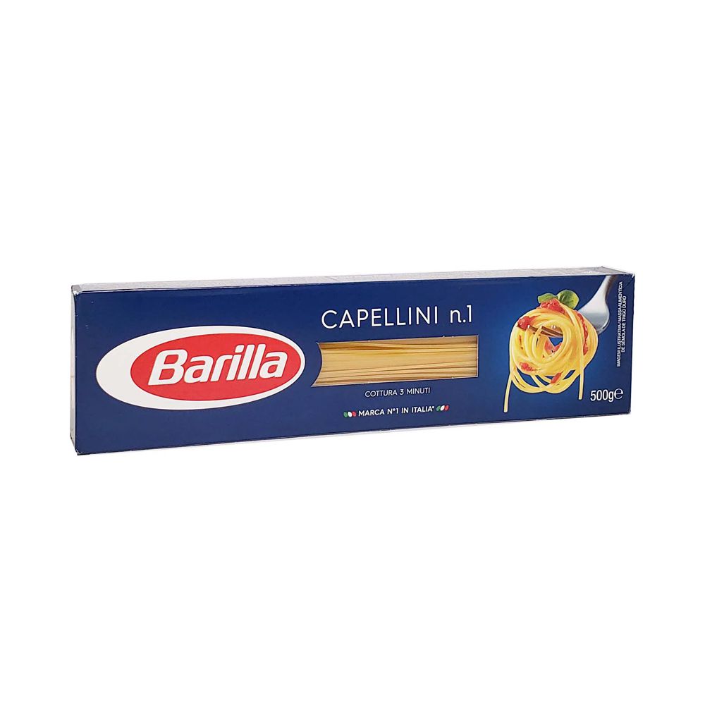 Massa Barilla Capellini N1 500g - Família Scopel Delivery