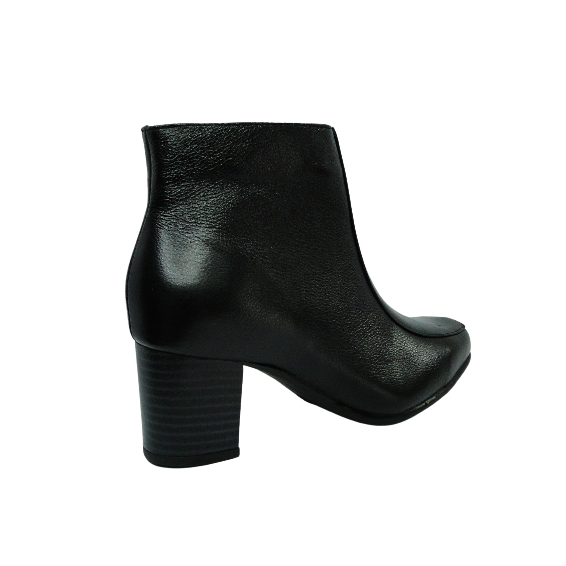 Bota Feminina Couro Cano Médio Salto Doce Pimenta 10-70 - MALUMA SHOES