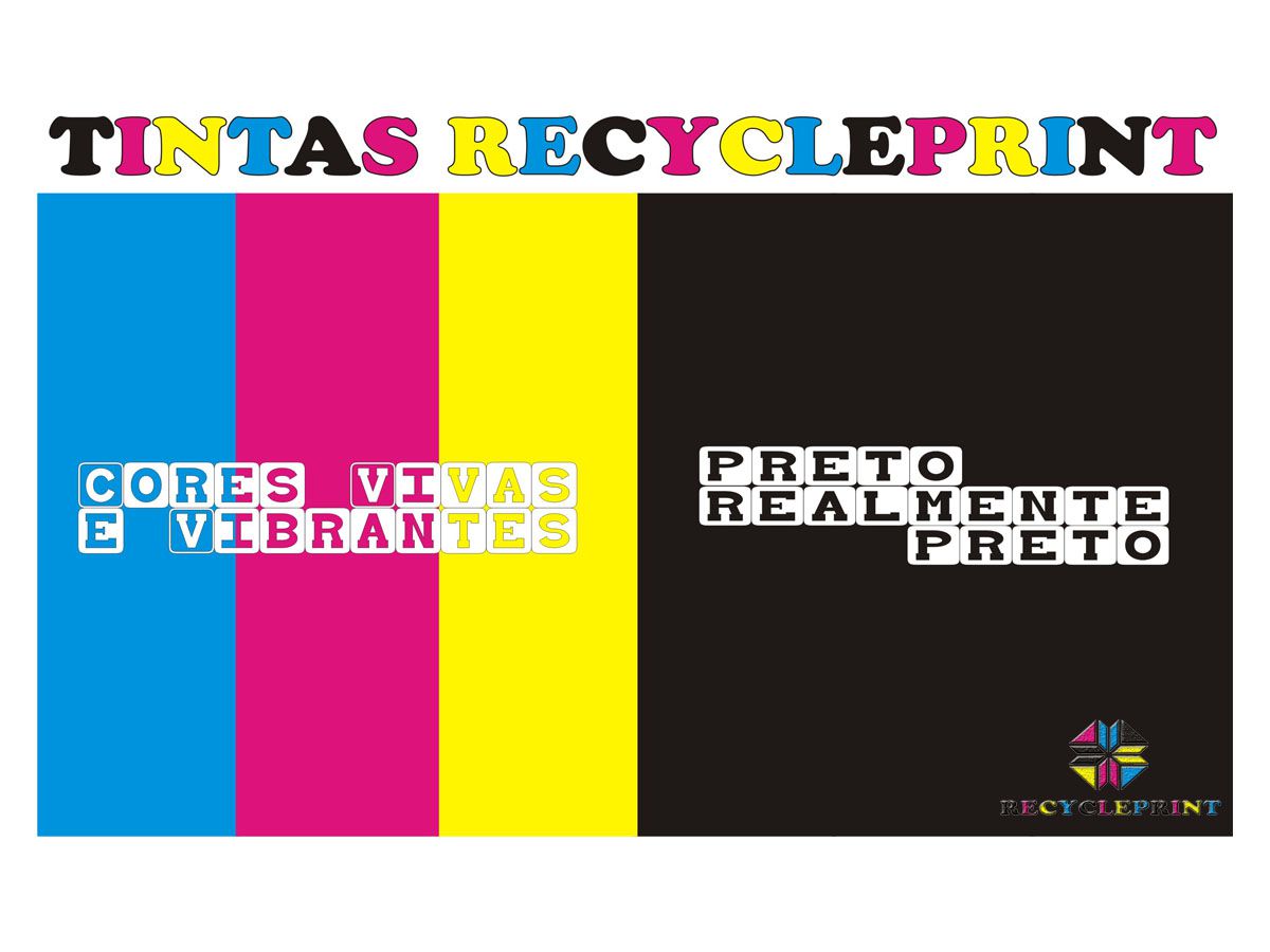 3 Refil Color Tinta Compatível Epson L375 L395 L3110 L3150 ...