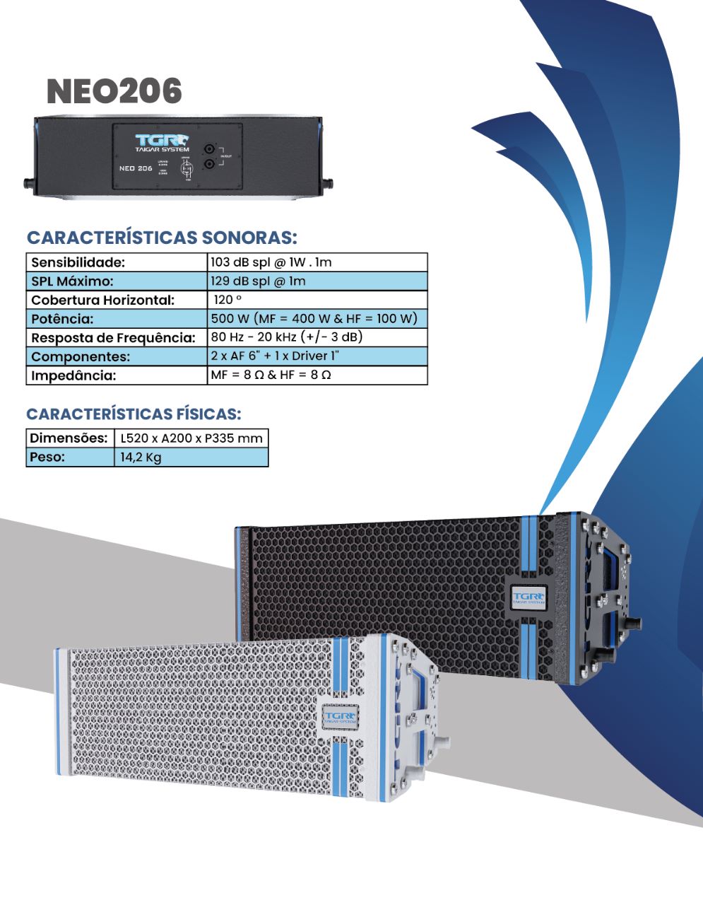 Line Array Ativa Taigar System - LS AUDIO PRO Mesa de Som Soundcraft ...