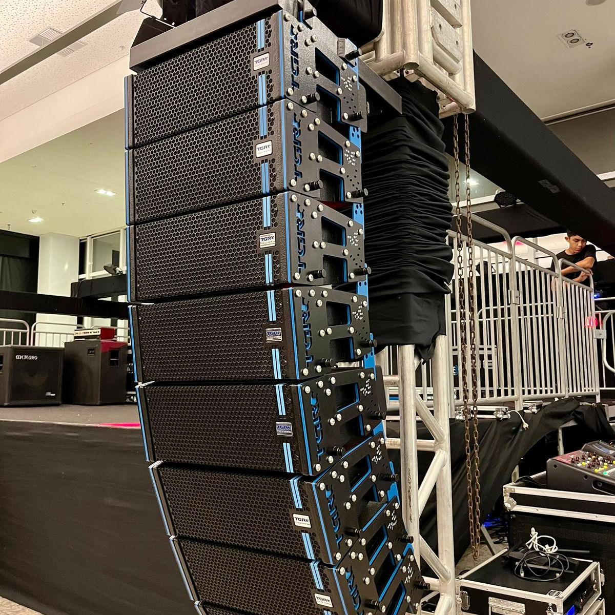 Line Array Ativa Taigar System - LS AUDIO PRO Mesa de Som Soundcraft ...