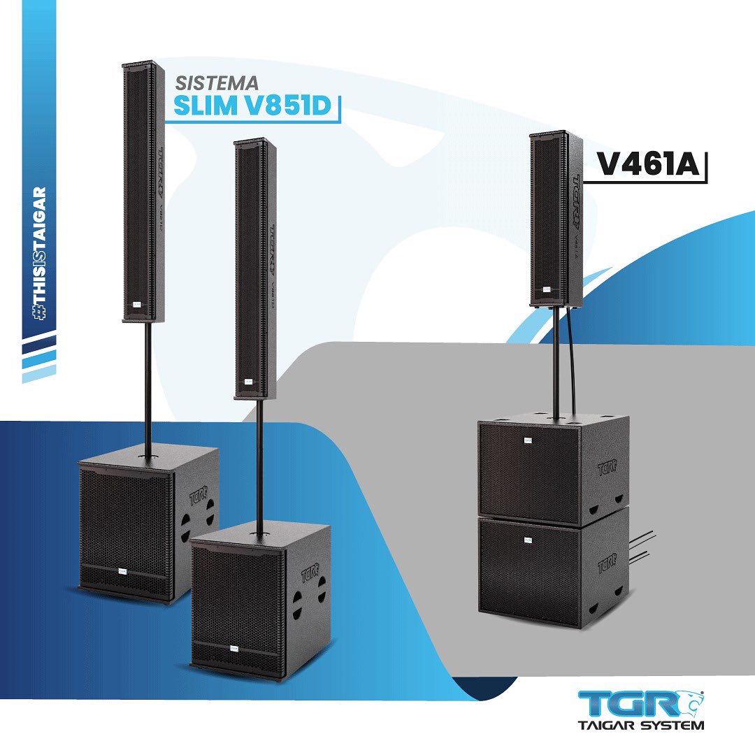 Taigar System, Line Array Vertical; V461, LS AUDIO PRO - LS AUDIO PRO ...
