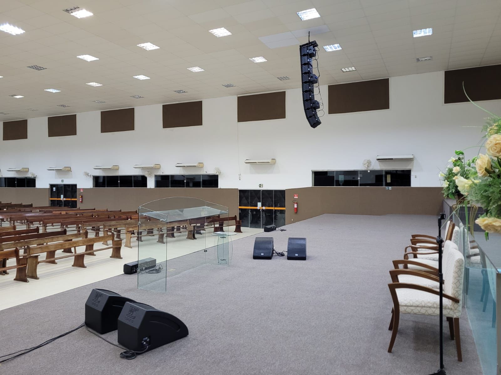 Monitor de Palco Ativo - LS AUDIO PRO Mesa de Som Soundcraft Caixa ...
