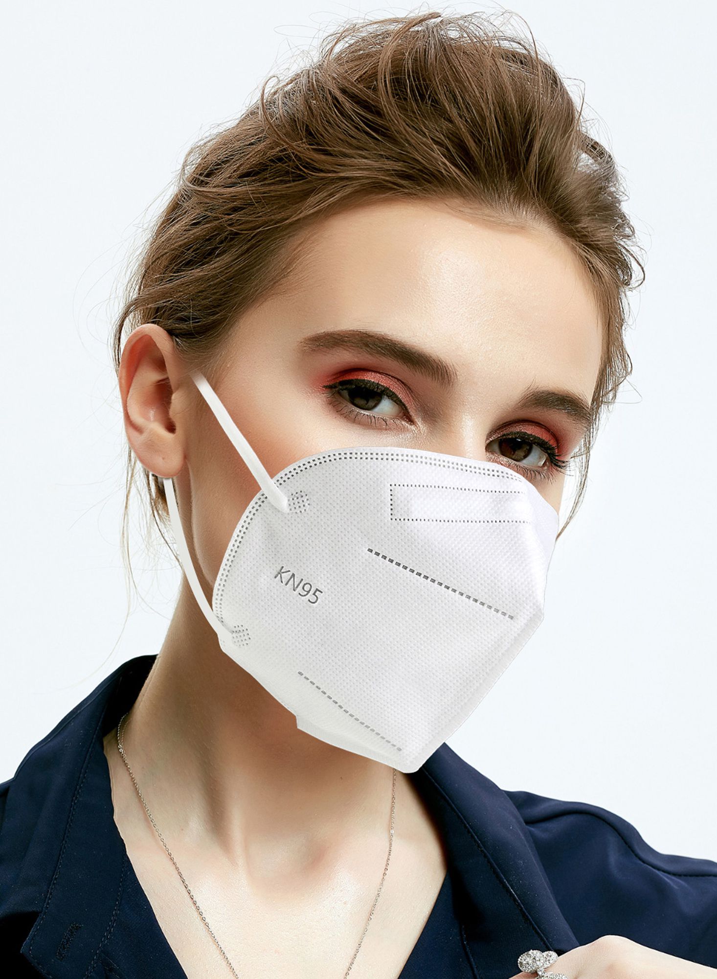 Máscara Kn95 Descartável Respiratória Proteção 20 Unidades - YDTECH