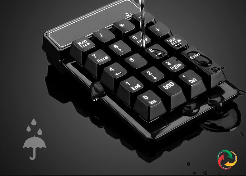 Teclado Numérico Sem Fio Usb 2.4ghz Notebook e PC 83029 YDTECH - YDTECH