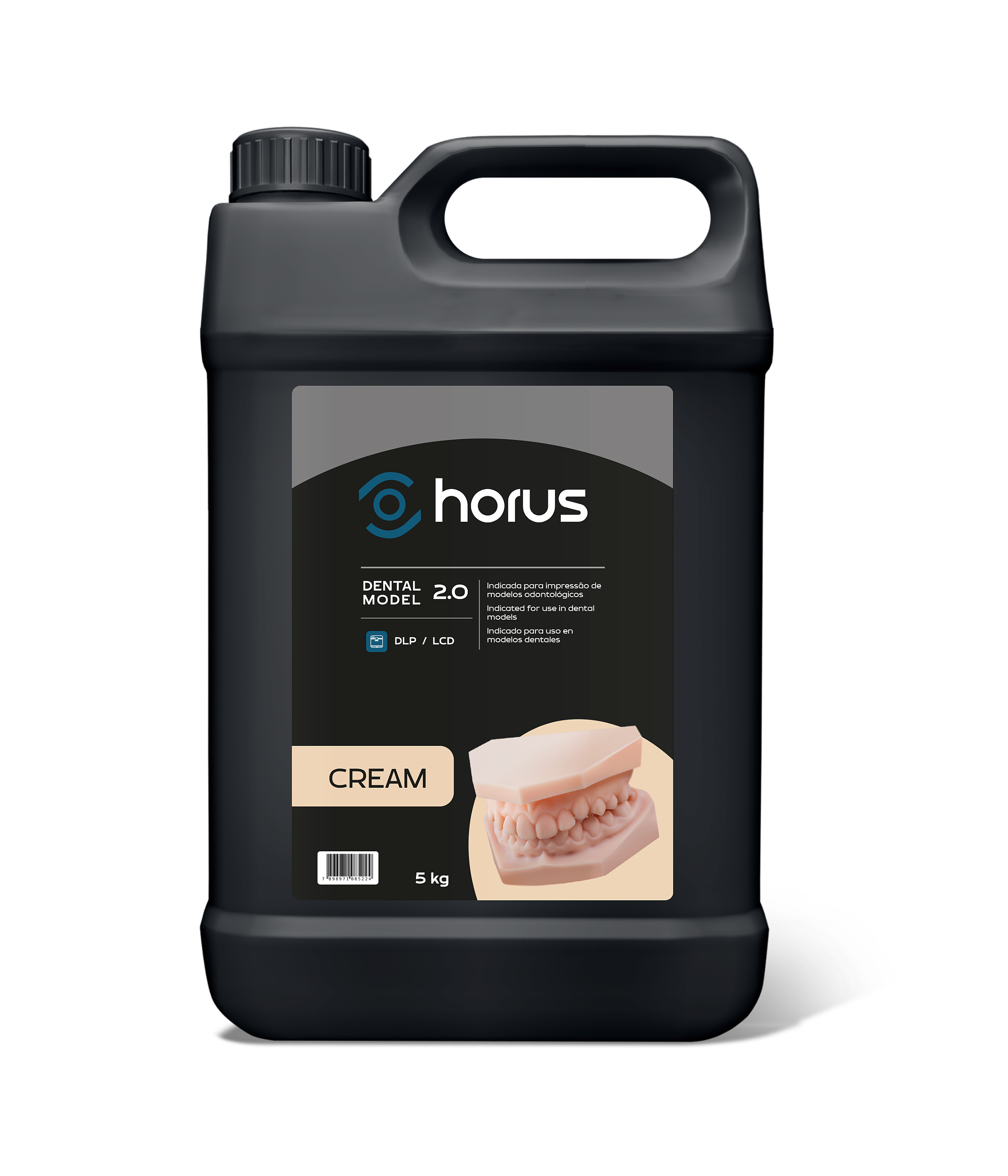 Horus Dental Model Cream 2.0 - HORUS 3D - Resinas 3D de alta qualidade.