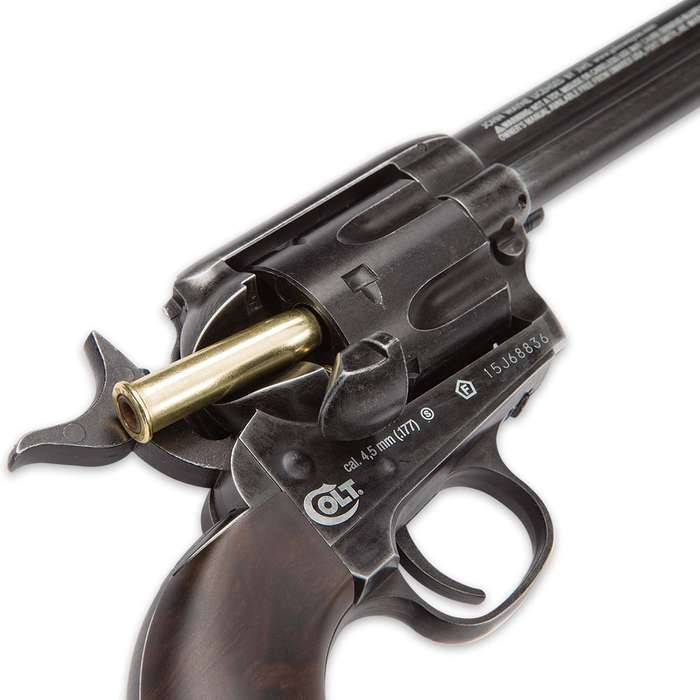 Revólver Airgun Colt SAA.45 Co2 4,5mm - E&G Comércio - Airsoft