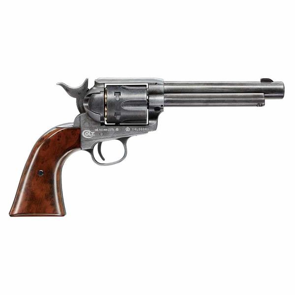 Revólver Airgun Colt SAA.45 Co2 4,5mm - E&G Comércio - Airsoft