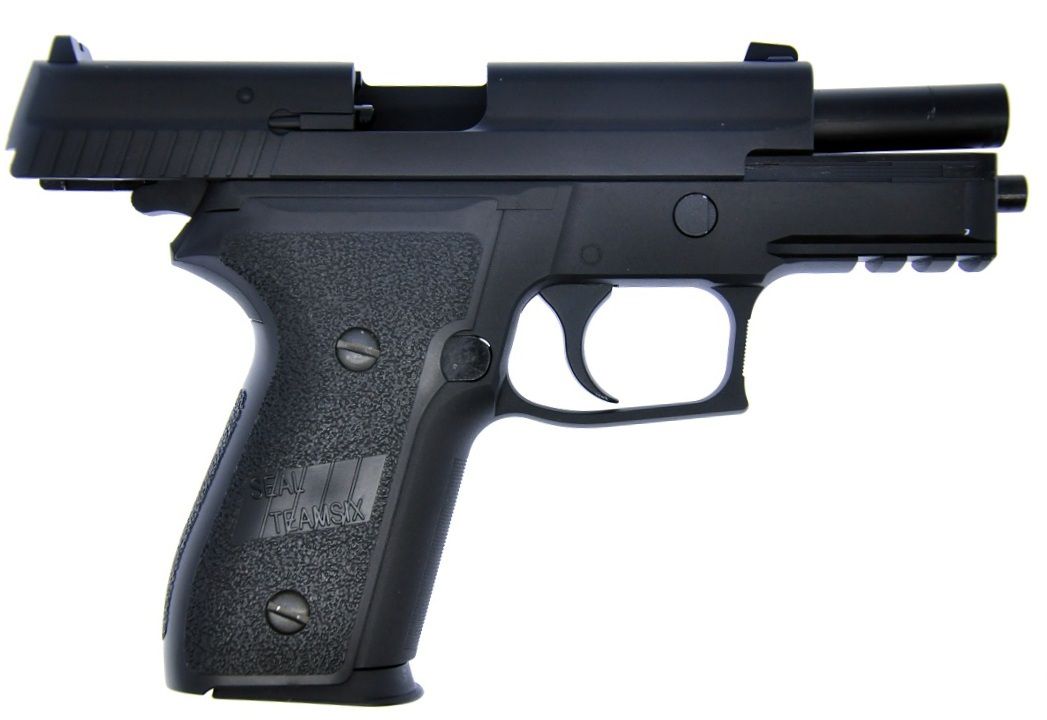 Pistola Airsoft Sig F229 WE GBB 6mm - Full Metal - E&G Comércio - Airsoft