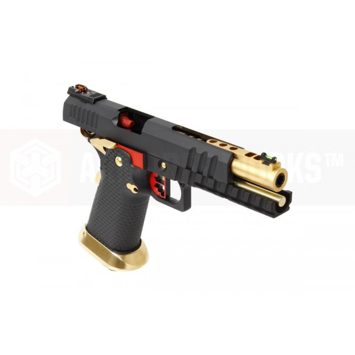 Pistola Airsoft Hi-capa AW-HX2002 Black GBB 6mm - Full Metal - E&G ...