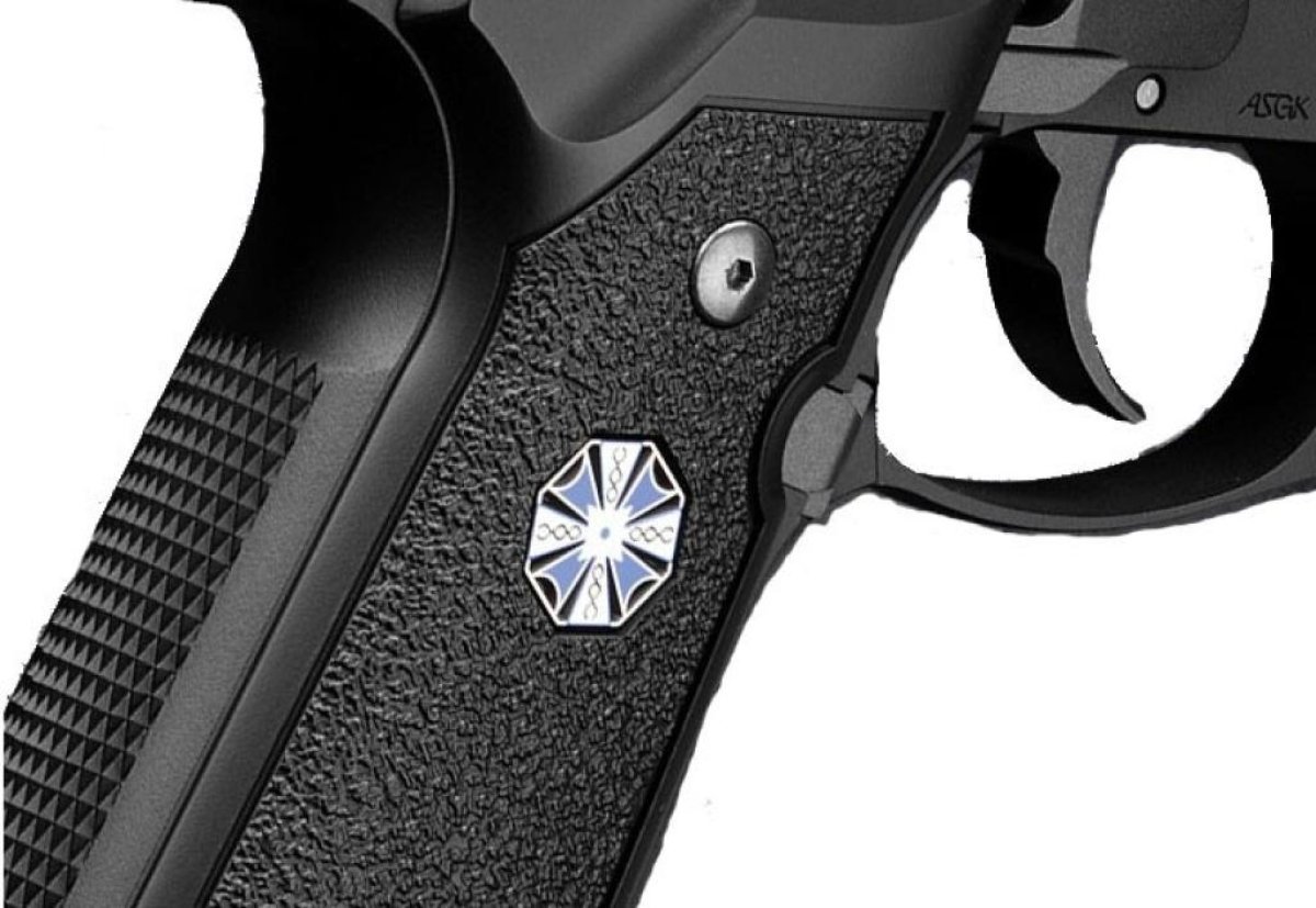 Pistola Airsoft M9 Resident Evil Albert 01 Tokyo Marui GBB 6mm - E&G ...