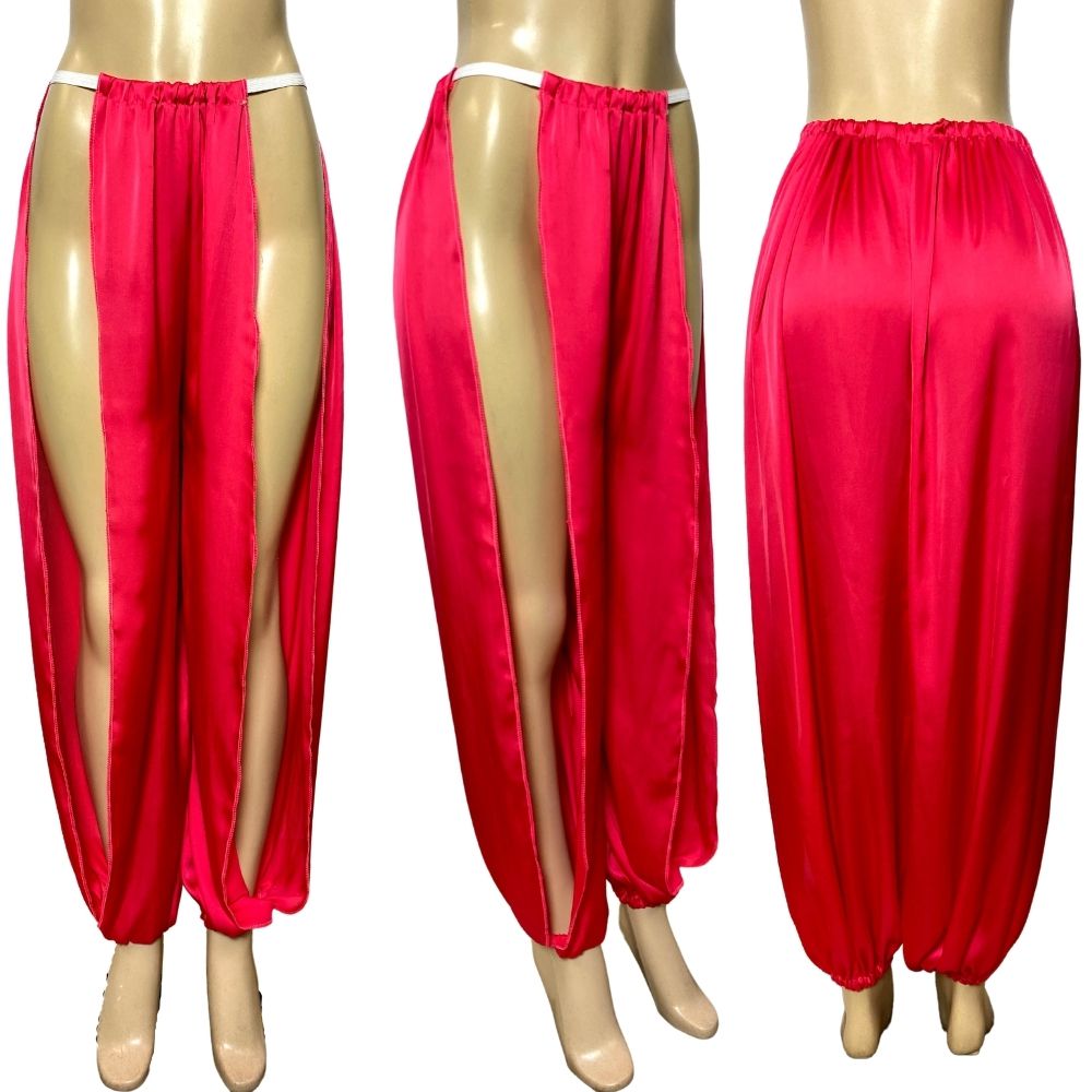 [ENCOMENDA 30 DIAS] CALÇA ALADDIN DANÇA DO VENTRE COM FENDA - Atelier ...