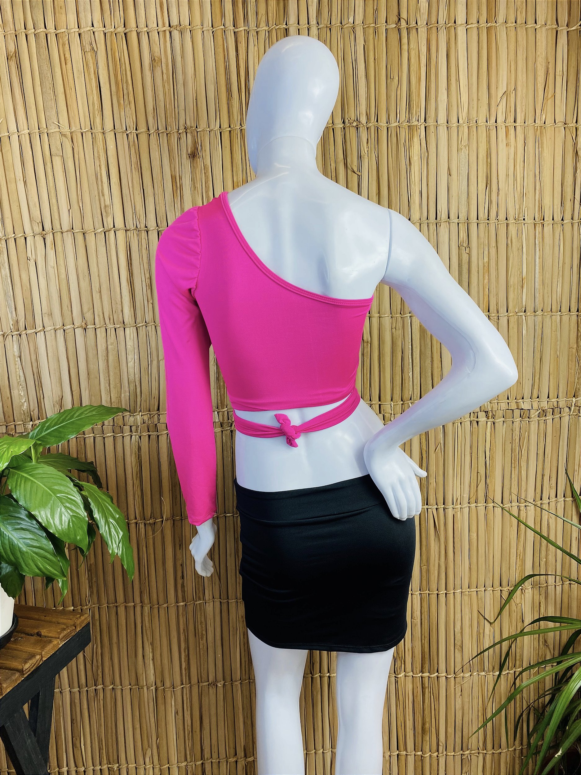 Cropped Mula Manca Manga Longa Transpassado Para Aulas Dança do Ventre ...