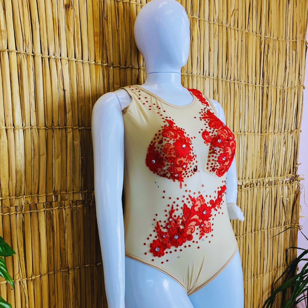 Dança do Ventre Body Bordado com Renda e Pedrarias - BODYA-19 - Atelier ...