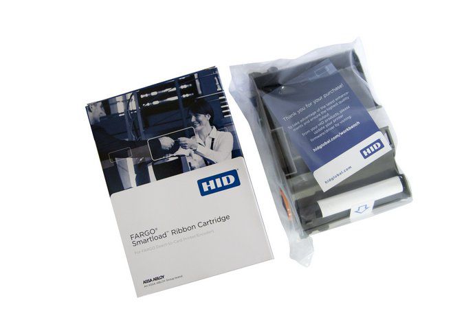 Ribbon Color Fargo 45102 Resina Black Dtc1000/Dtc1250 1000 Impressões ...