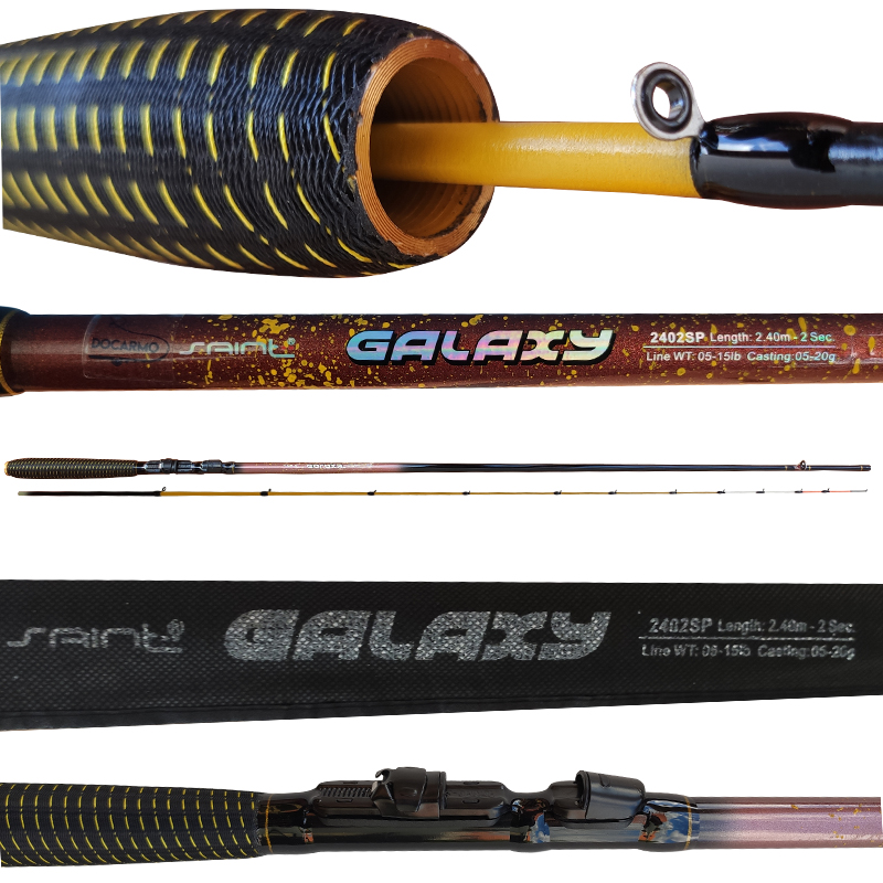Vara Para Pesca Ultra Light Molinete Carretilha Piau Tilápia 2,40m 15lbs - Docarmo Pesca