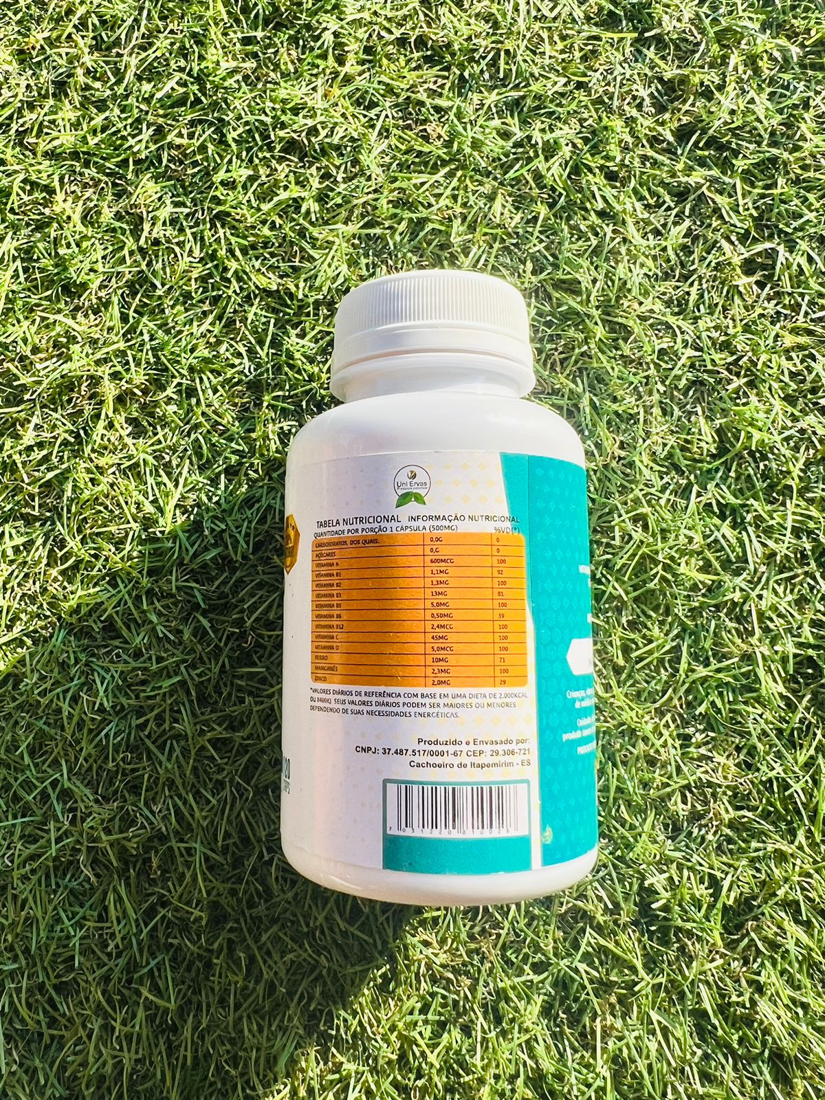 60 cápsulas de polivitamínico A a Z 500mg - Armazém Central