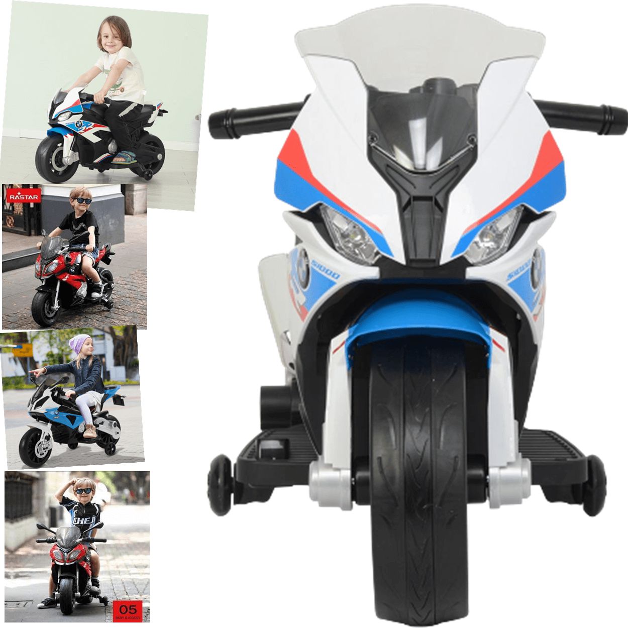 Moto Eletrica Infantil Shiny Toys BMW S1000RR 12V com Rodinhas - Maçã ...