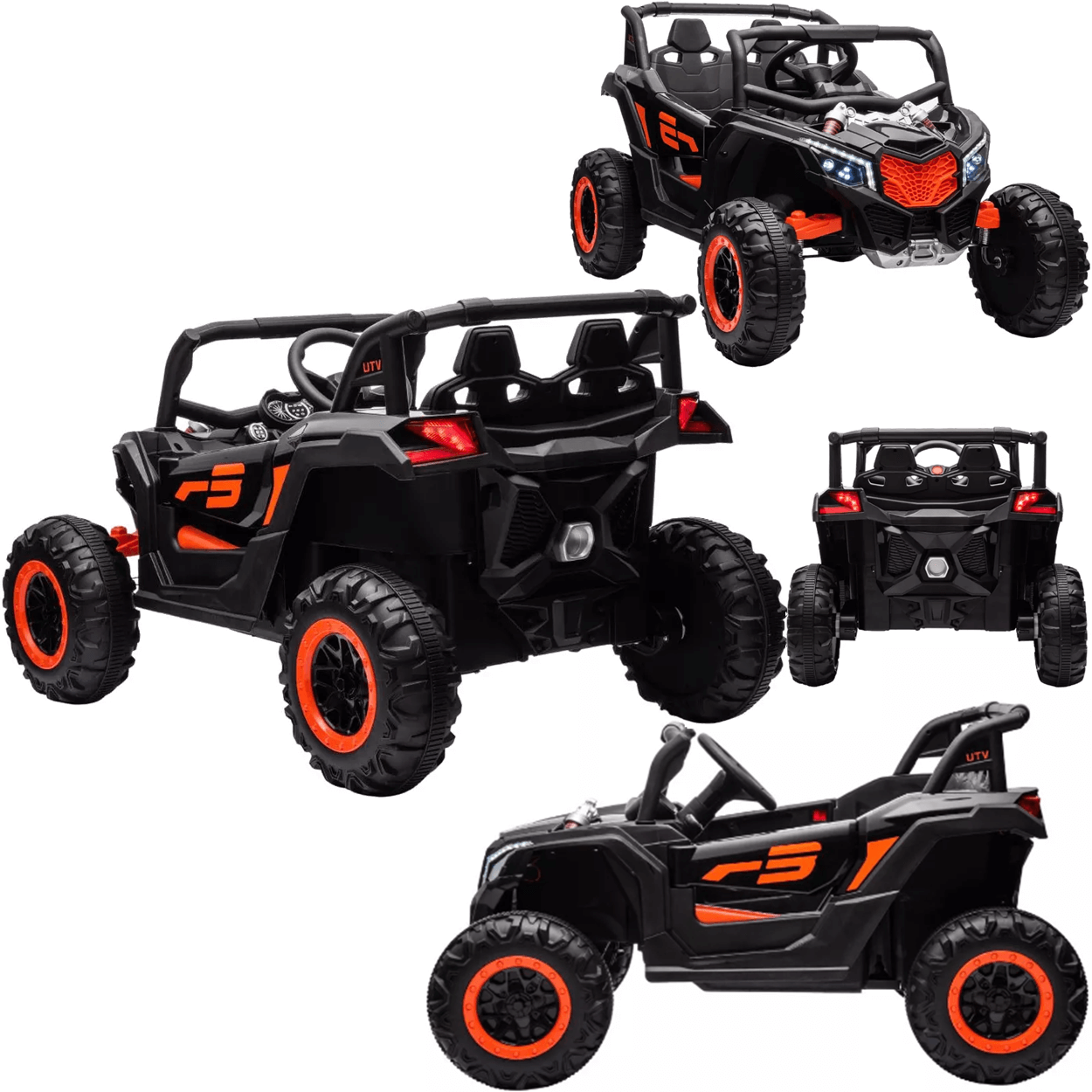 Carro Eletrico Bang Toys Maverick Buggy CAN-AM R3 12V CR Preto - Maçã ...