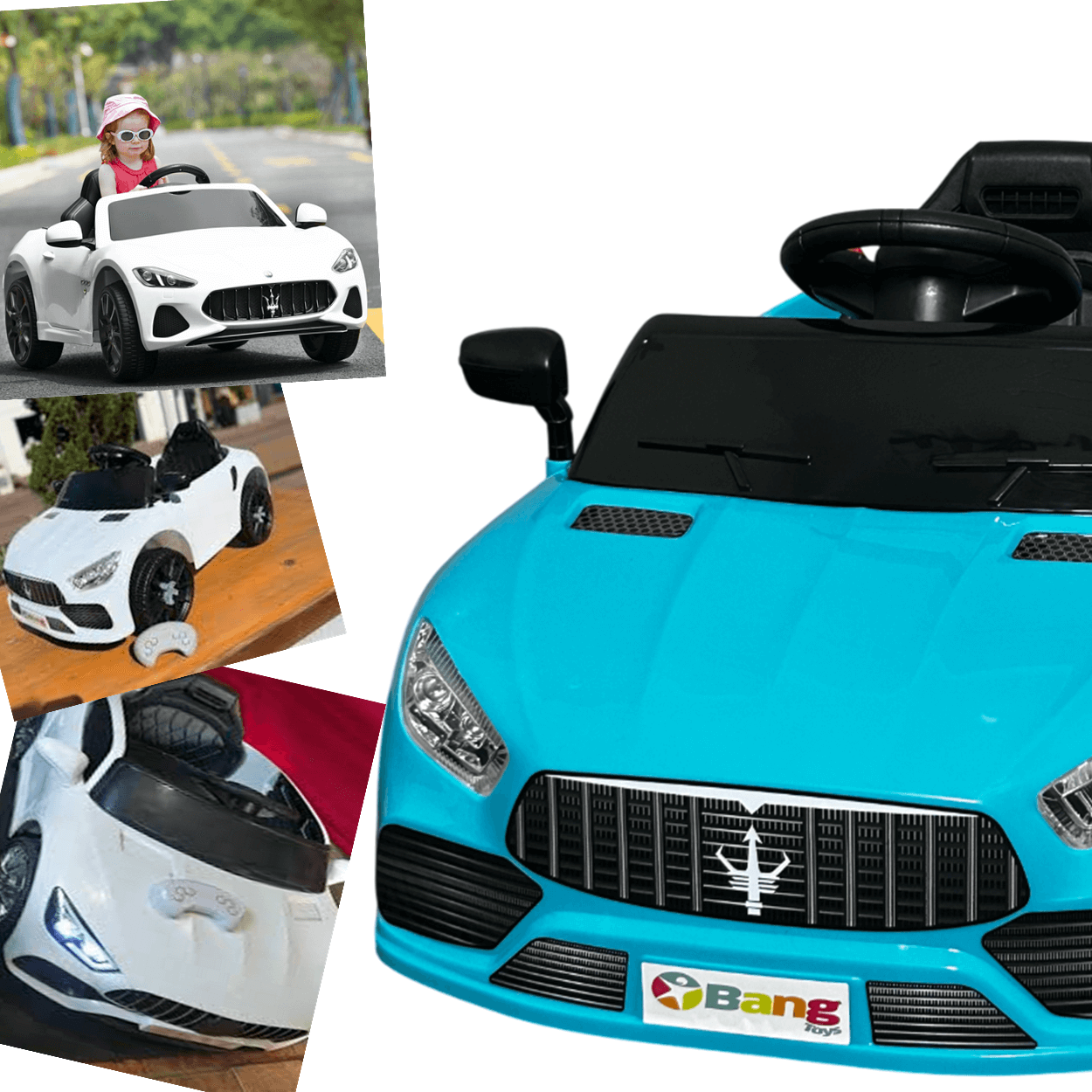 Carro Elétrico Bang Toys Striker X10 Azul com Controle Remoto - Maçã ...