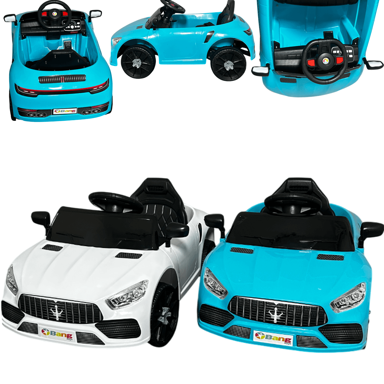 Carro Elétrico Bang Toys Striker X10 Azul com Controle Remoto - Maçã ...