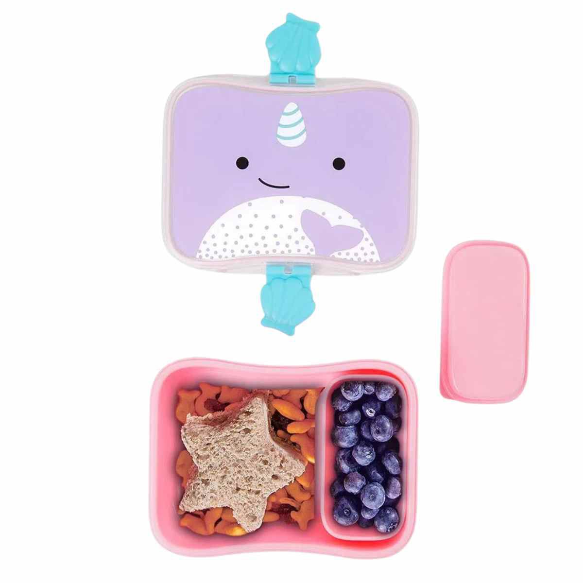 Kit Lanche Zoo Baleia Narval Skip Hop - Coronelzinho - A Super Loja do Bebê