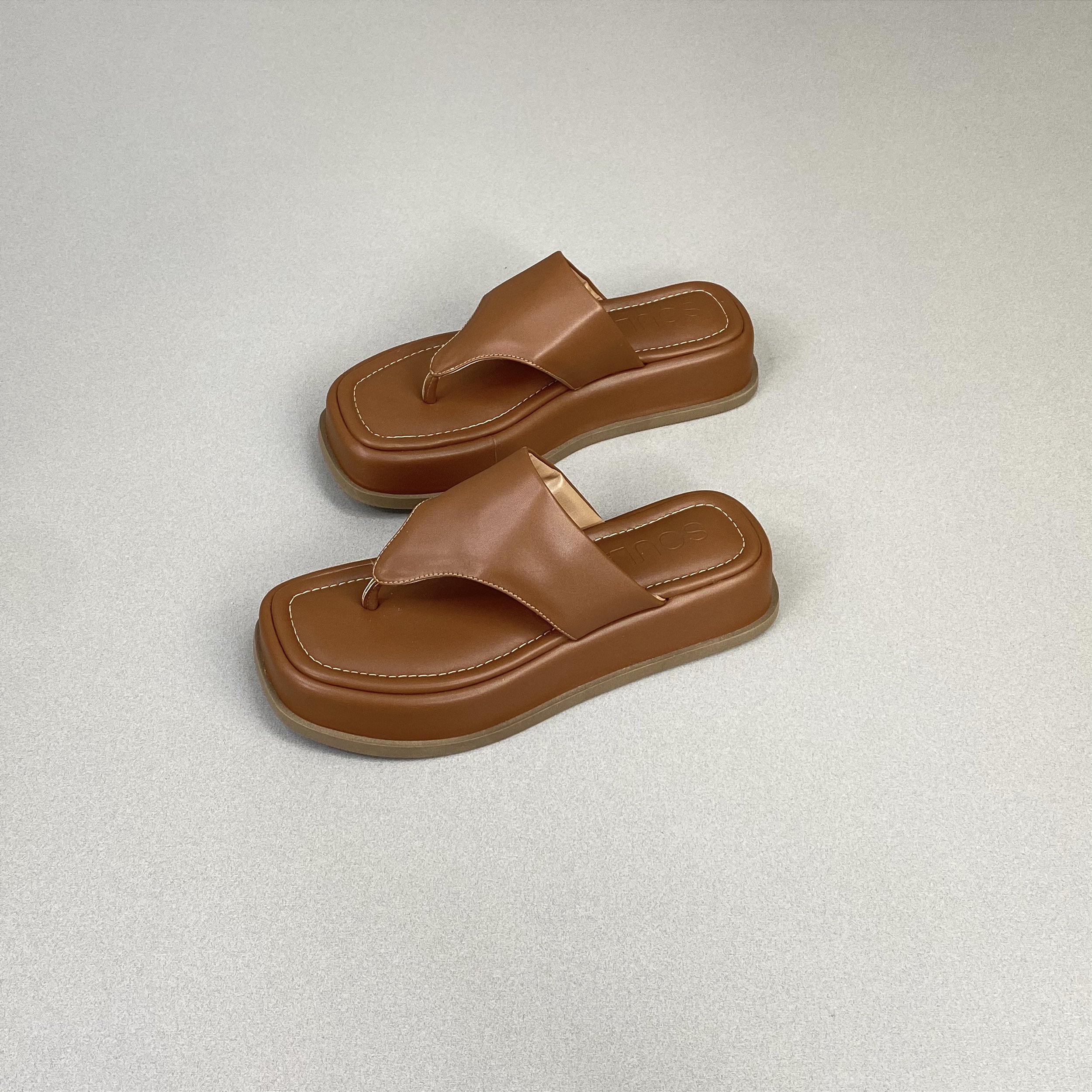 FLAT FEMININA ASA DELTA CARAMELO BELA|SoulShoes - Soul Shoes