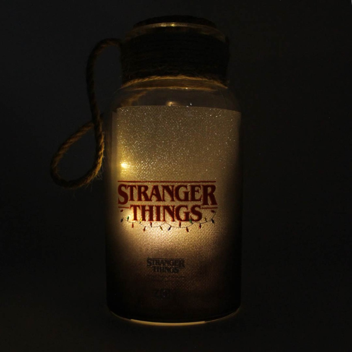 Luminária Stranger Things De Led Bancada E Pendente Bateria Oficial ...