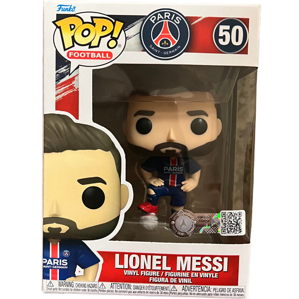 Pop Funko Lionel Messi #50 Paris Saint- Germain Futebol Original ...