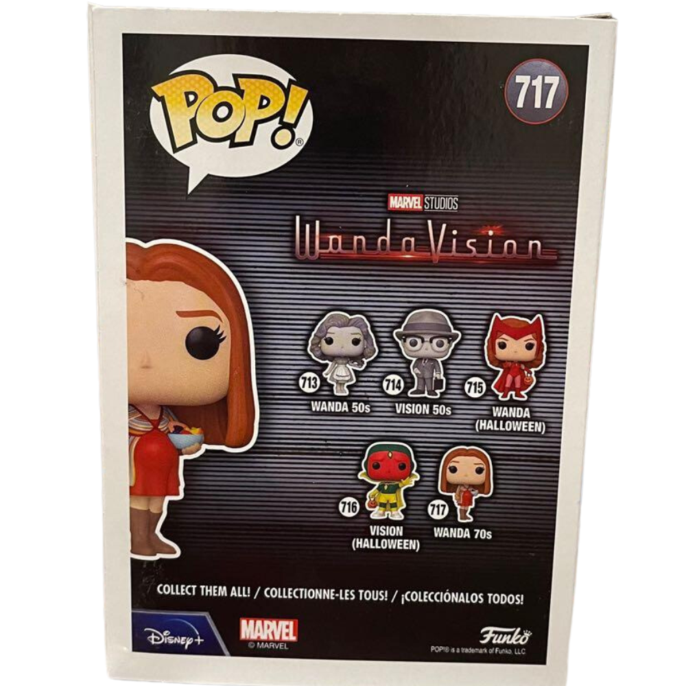 Pop Funko 70s Wanda 717 Feiticeira Escarlate Grávida Vision ...