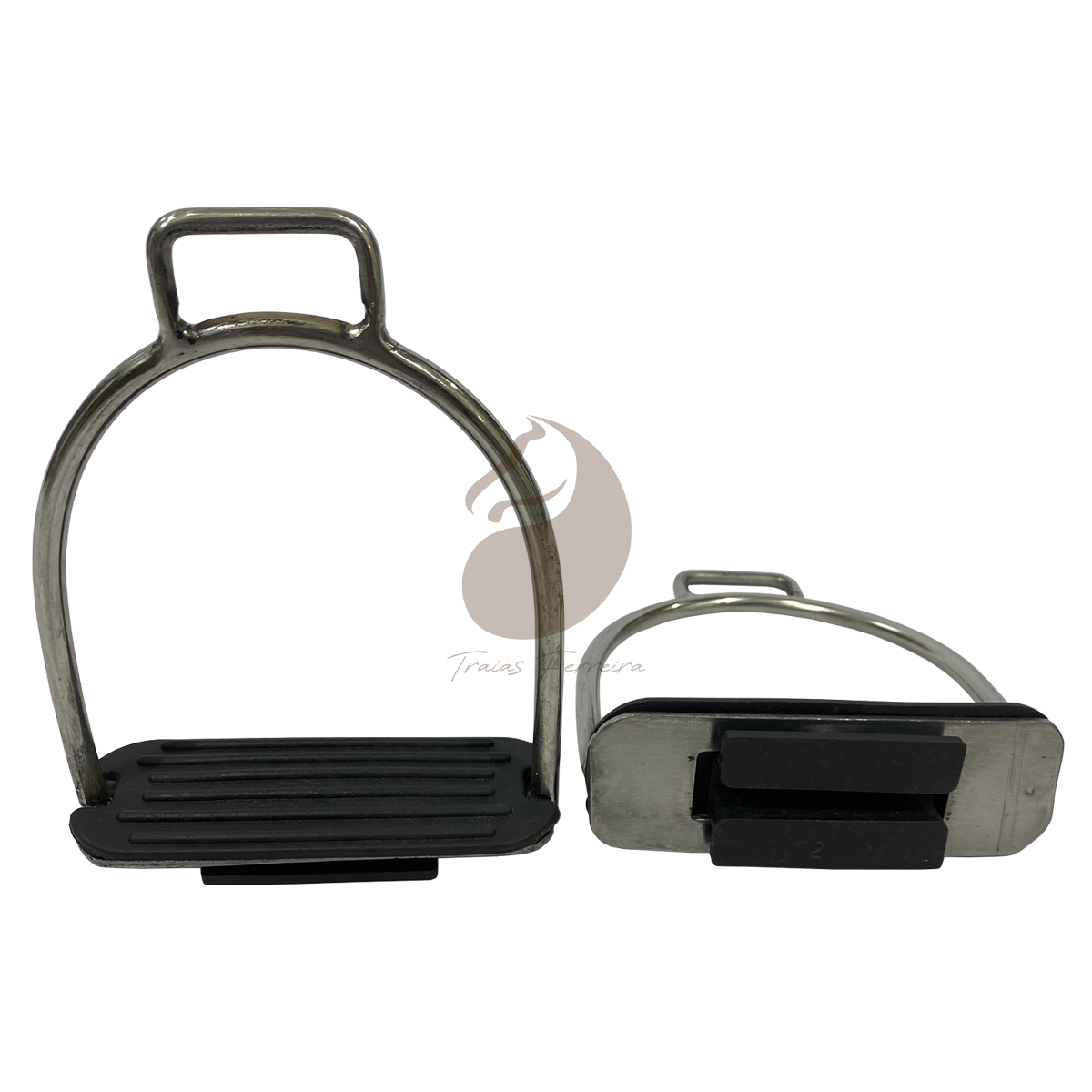 Estribo Aço Inox, Estribo Borracha Aderência, Estribo Especial Cavalo ...