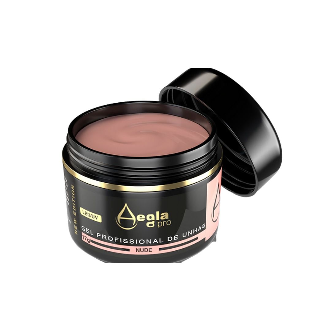 Gel Nude Para Alongamentos Aegla Pro 15g - jadiperfumaria