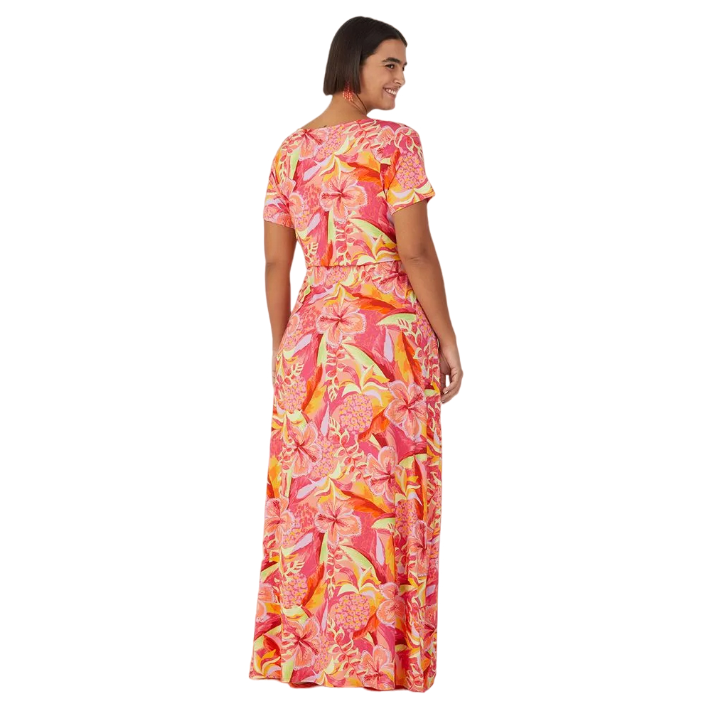 Vestido Longo Malwee Plus Size - Empório da Moda