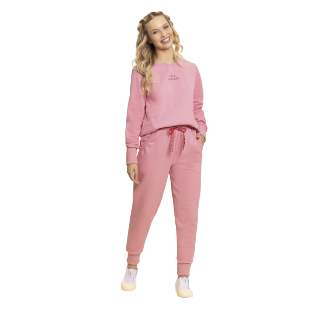 Pijama Lua Encantada Manga Longa Feminino - Empório da Moda