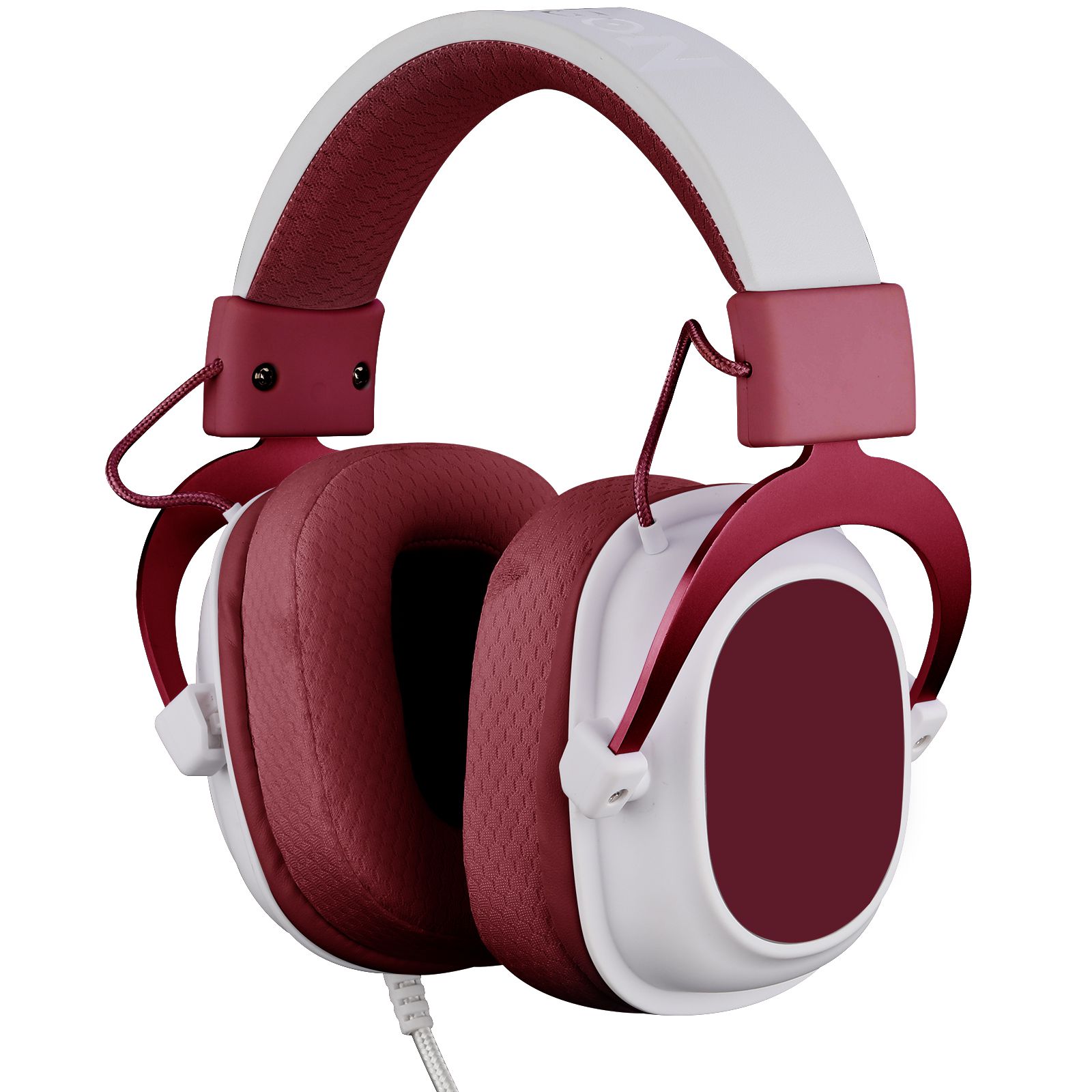 HEADSET GAMER ZEUS X BRANCO COM VERMELHO RGB - Redragon Store