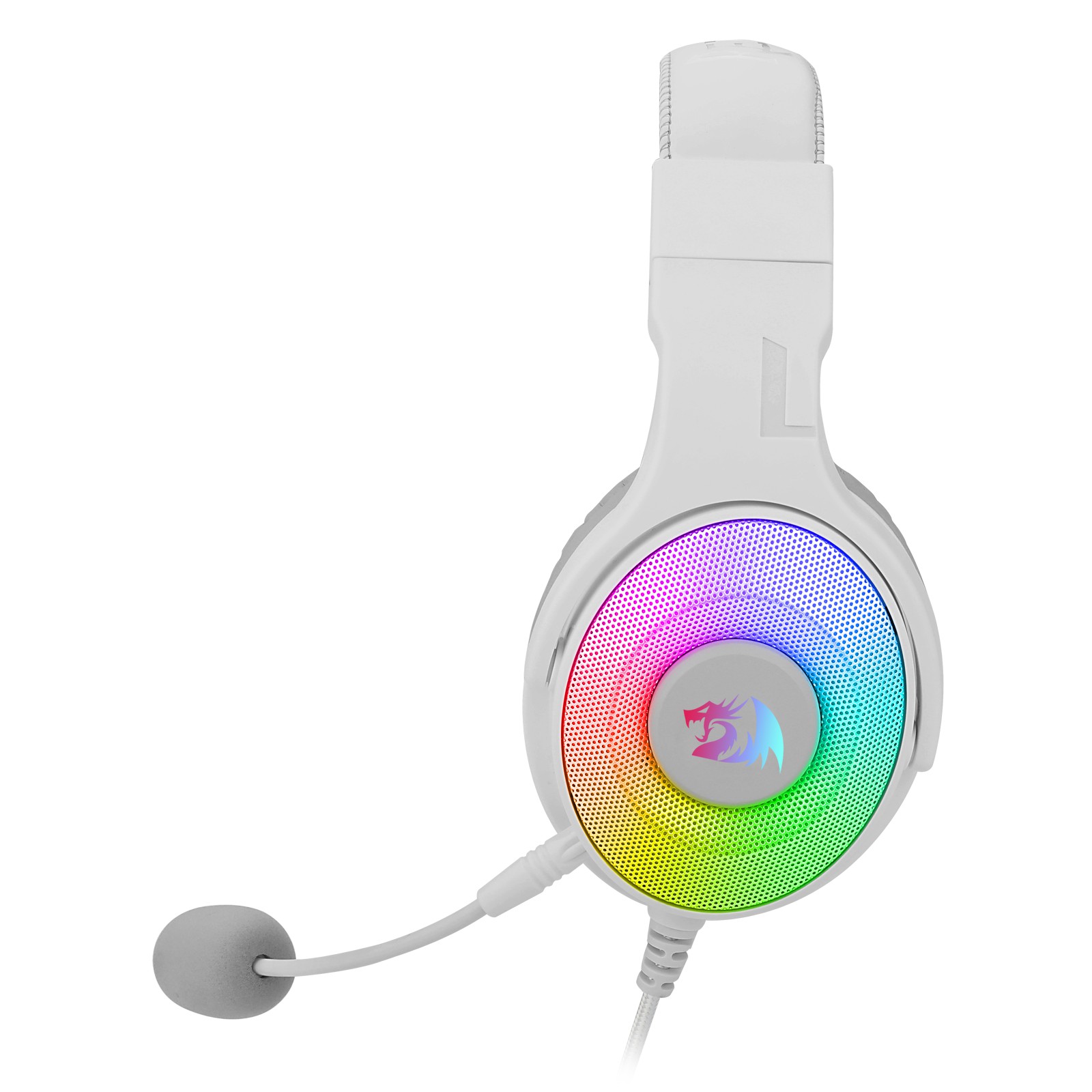 Headset Gamer Redragon Pandora, H350w, Branco - Redragon Store