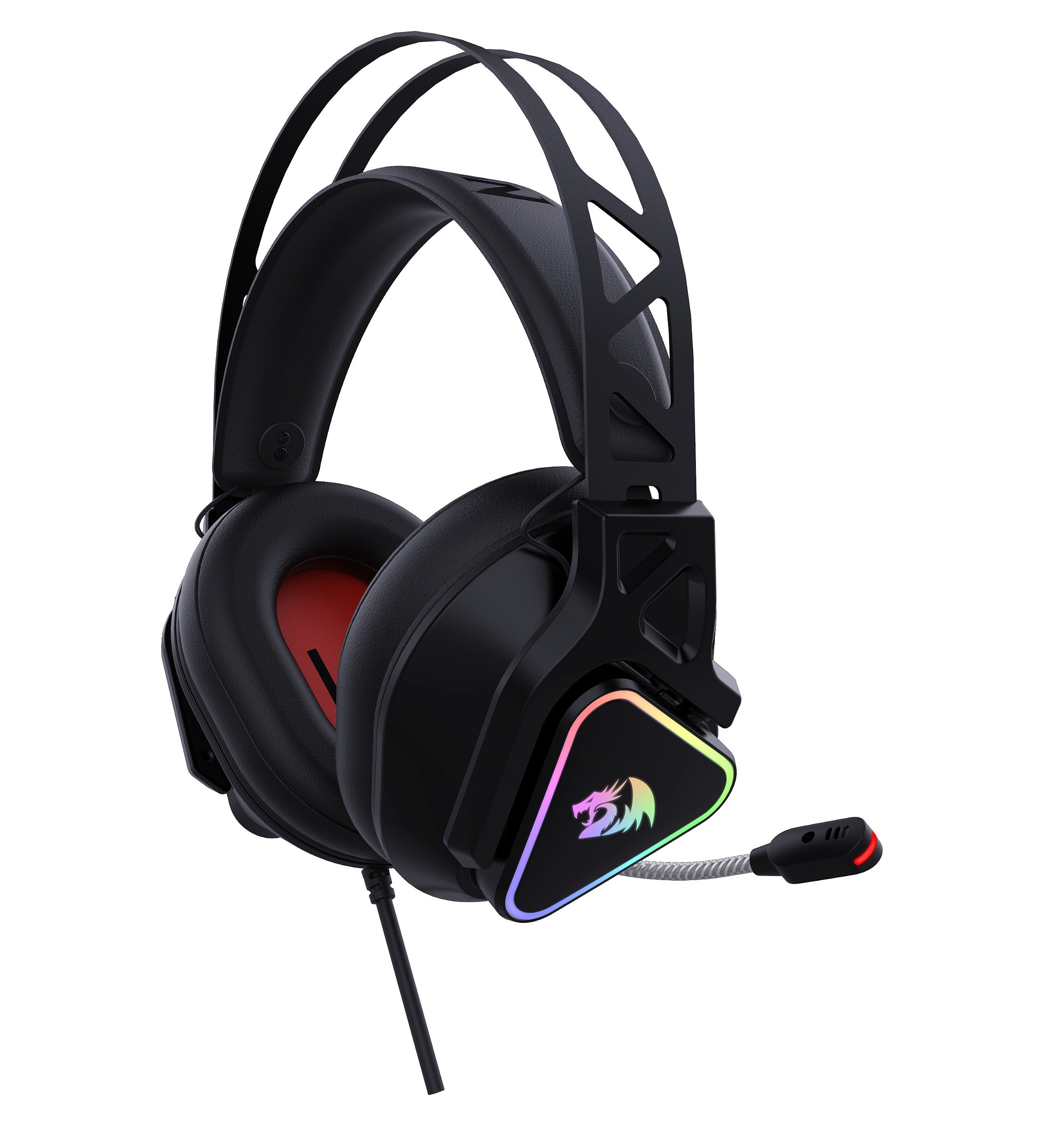 HEADSET GAMER REDRAGON RGB CADMUS PRETO - Redragon Store