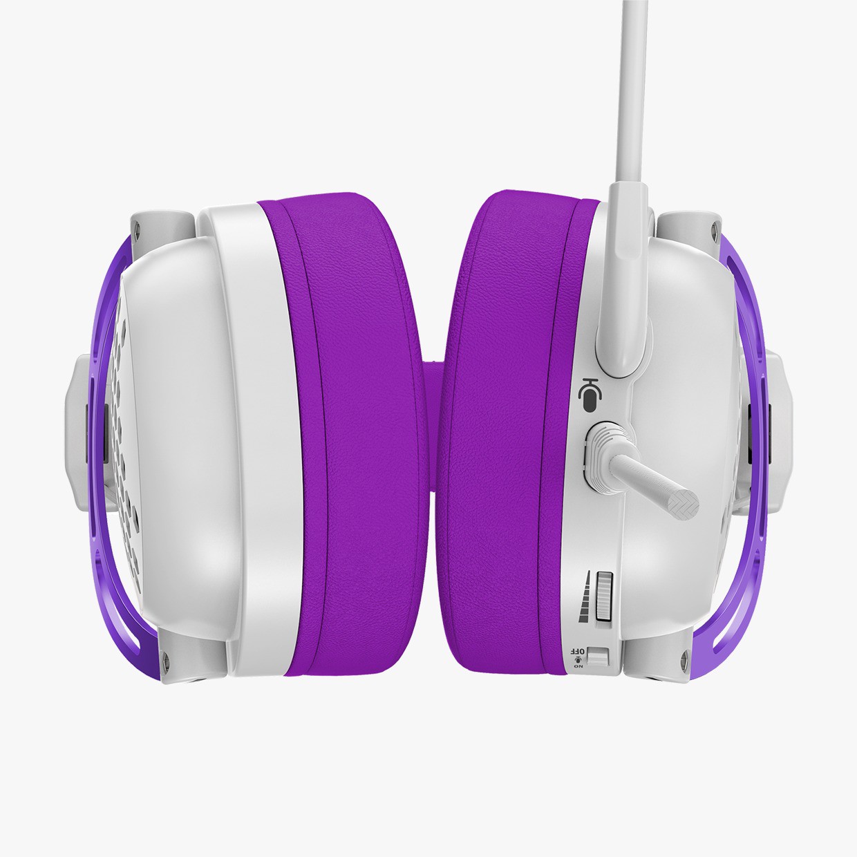 HEADSET GAMER REDRAGON DIOMEDES BRANCO COM ROXO - Redragon Store