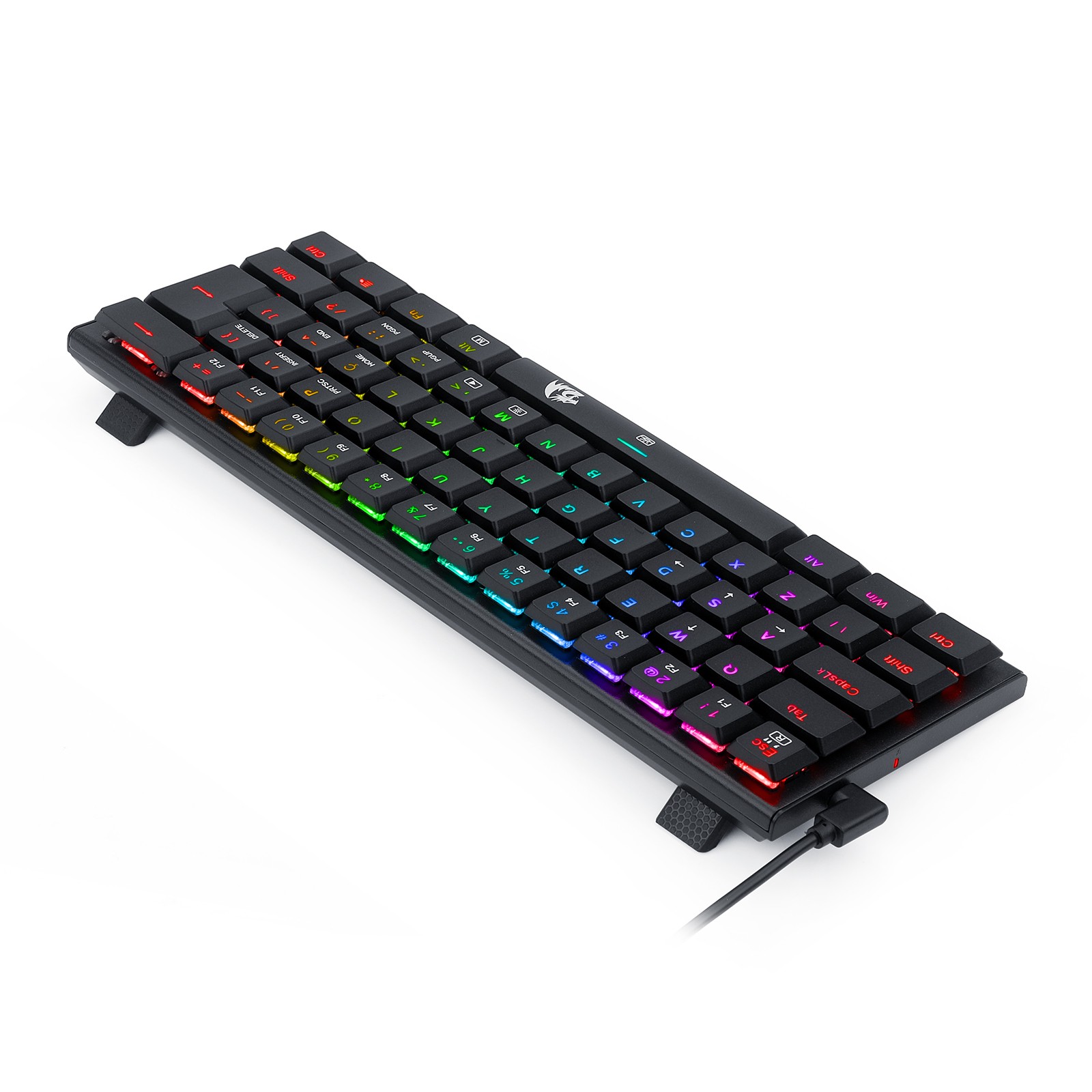 TECLADO MECÂNICO GAMER REDRAGON ANIVIA PRETO RGB COM SWITCH - Redragon ...