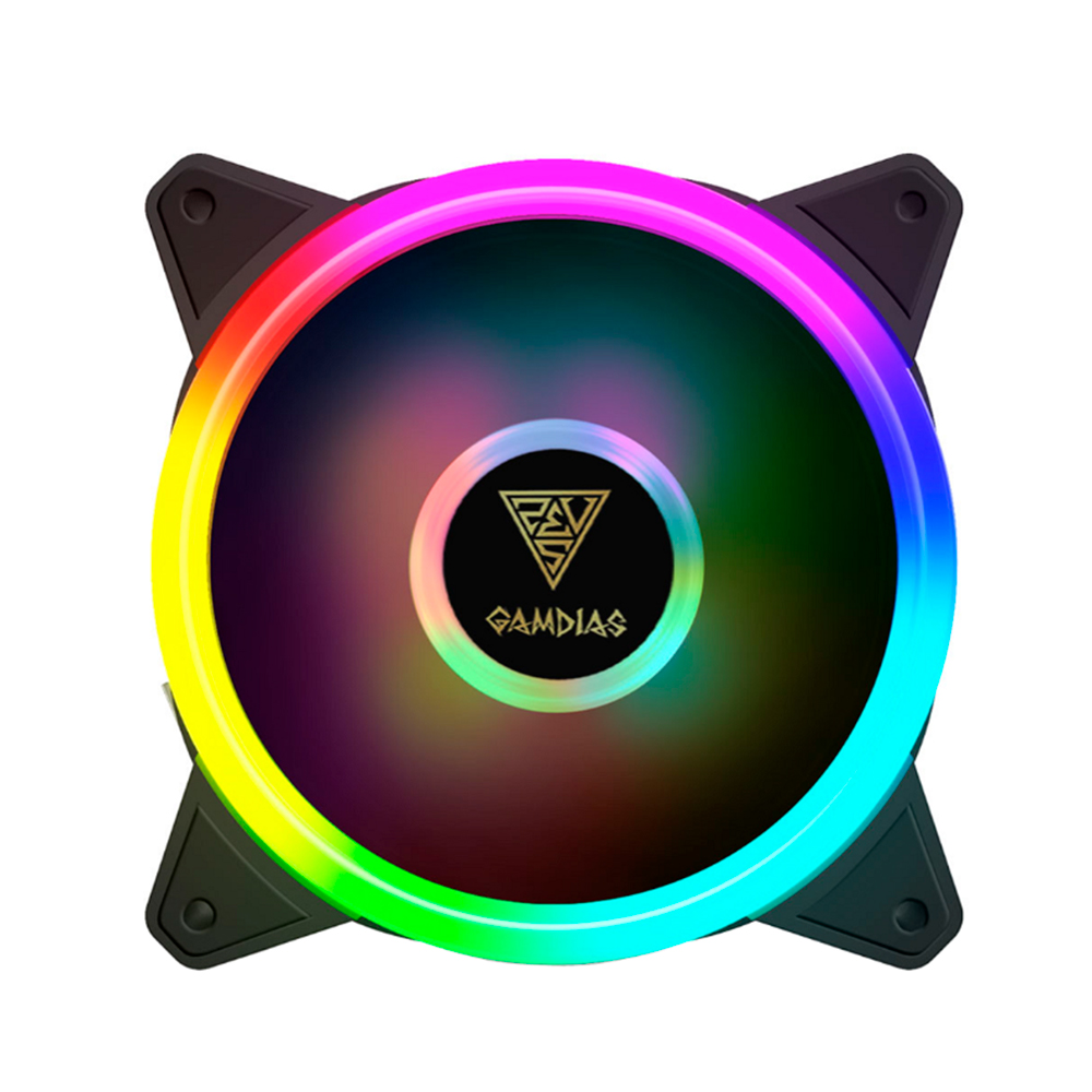 Kit com 5 fans Gamdias Aeolus M2-1205R RGB 120mm - Redragon Store