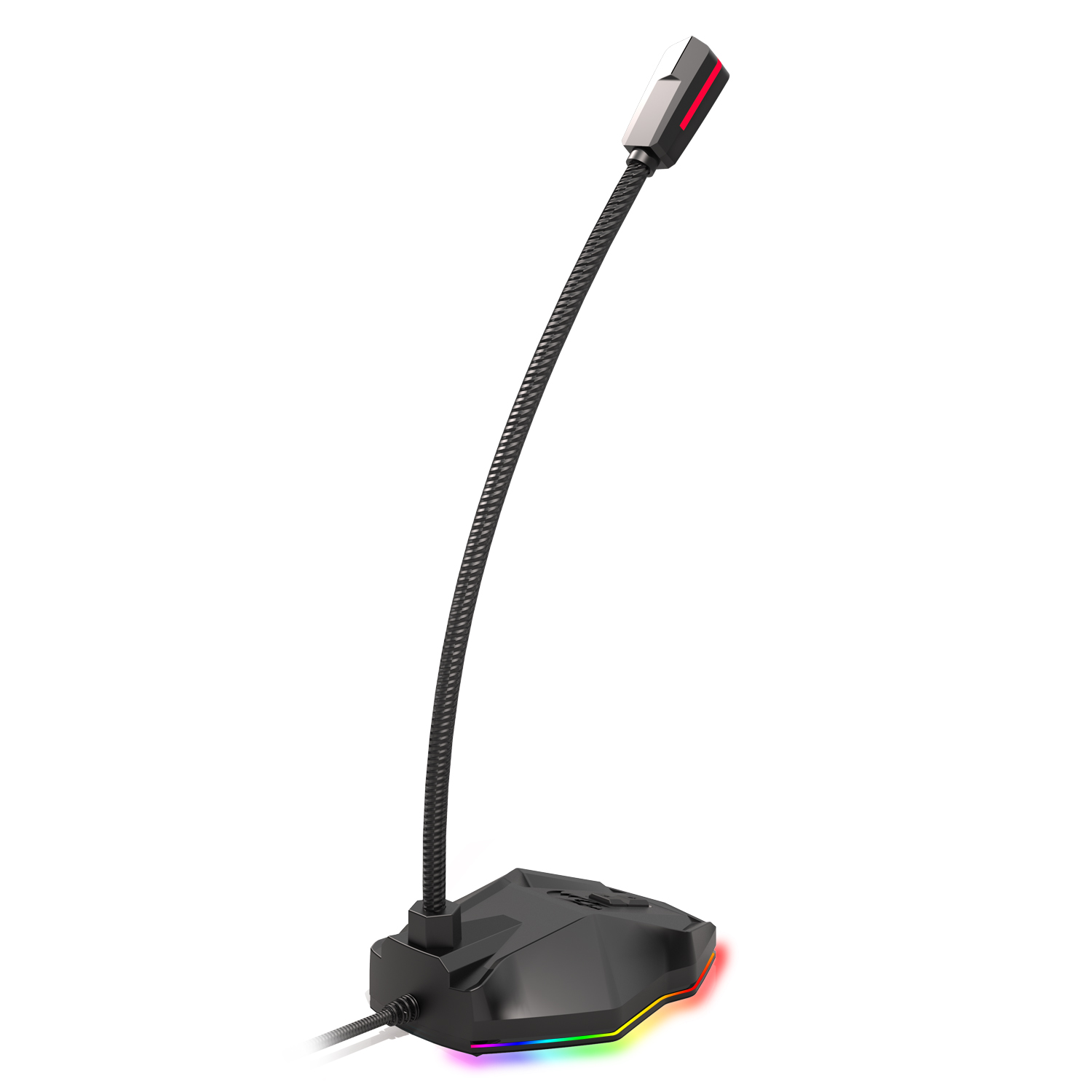 Microfone Redragon Stix Preto RGB - Redragon Store