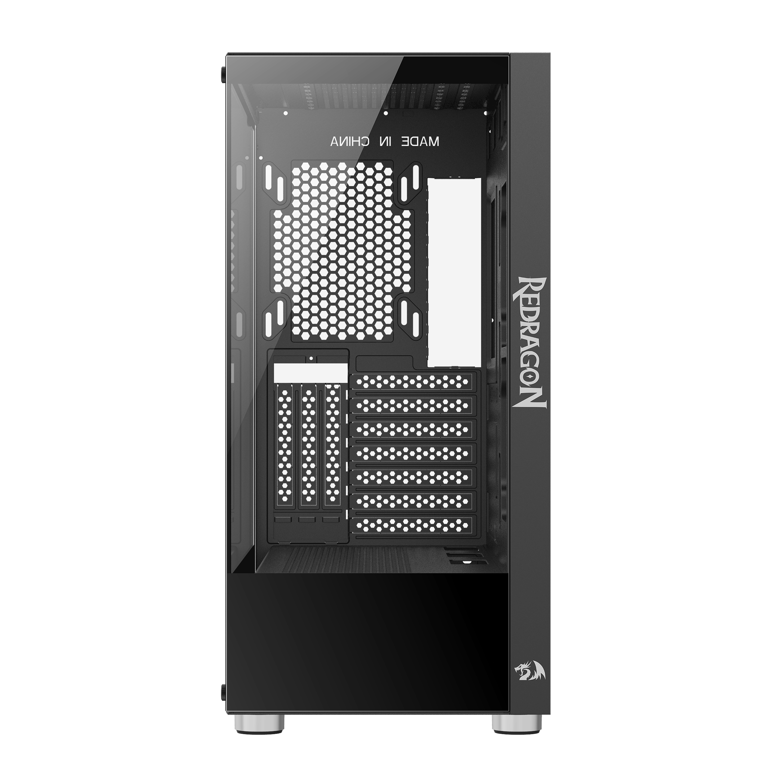 GABINETE REDRAGON REFLECT PRETO MODELO CA-601B - Redragon Store
