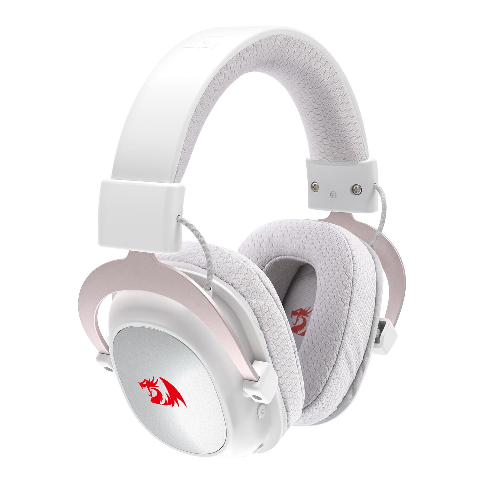 Headset 7.1 Redragon Zeus Pro Branco Wireless - Redragon Store