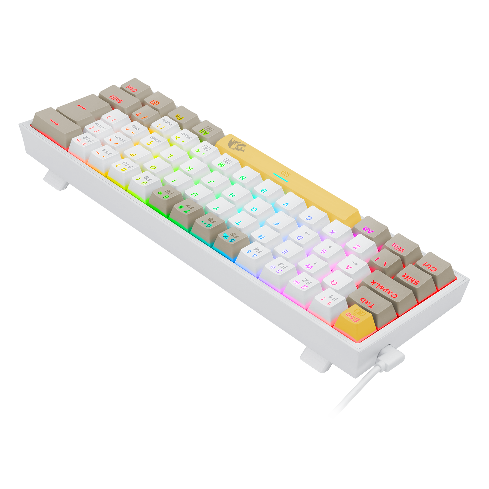 Teclado Fizz RGB Daylight 60% - Redragon Store
