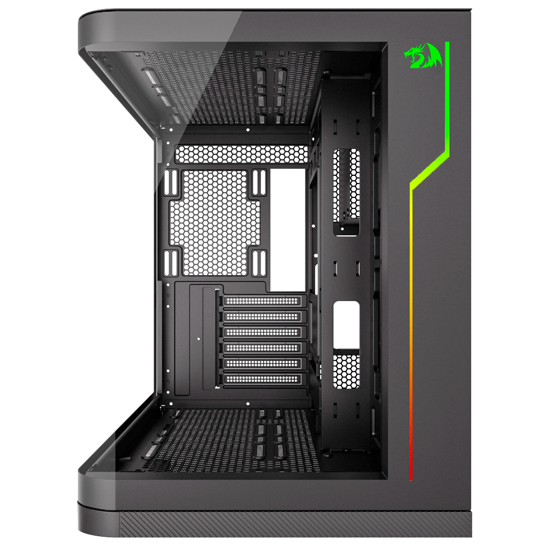 Gabinete Redragon Wideload Extreme Vidro Curvo Preto - Redragon Store