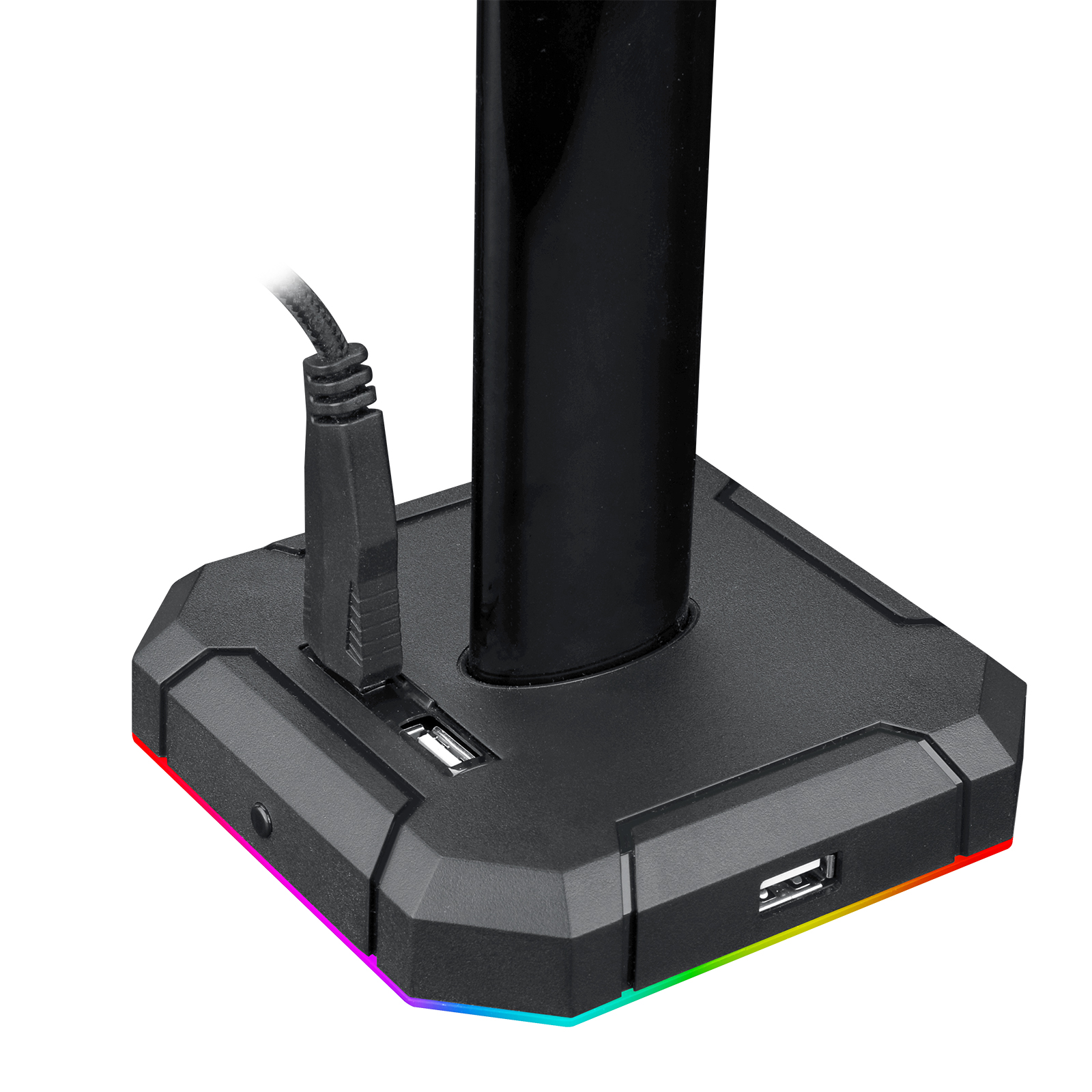Suporte para Headset Redragon Scepter – RGB Chroma Mk2, Hub USB 3x ...