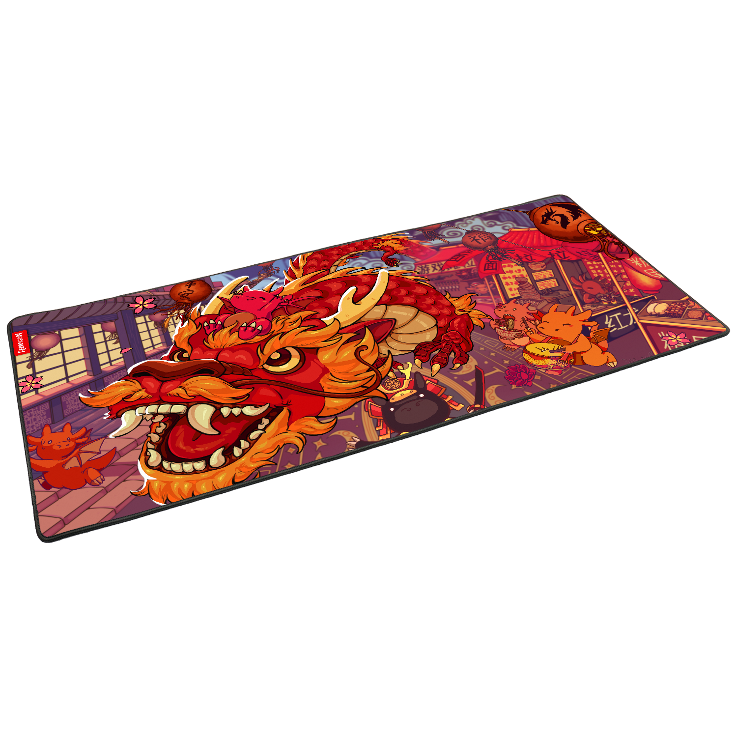 Mousepad Gamer Redragon Flick XL Special Edition Festival do Dragão ...