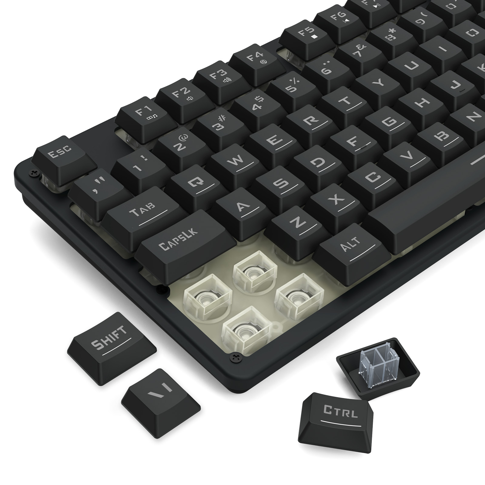 Teclado Membrana Gamer Redragon Netherbane Preto RGB - Redragon Store